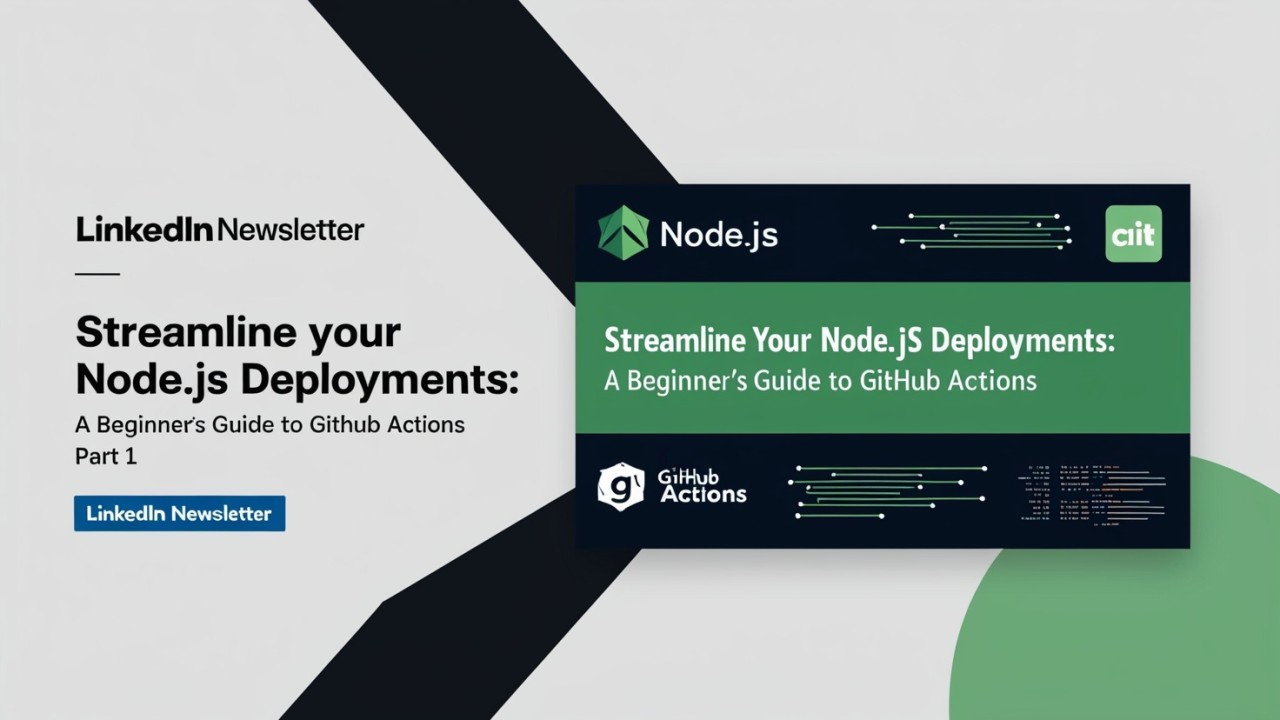 Streamline Your Node.js Deployments : Github Action Streamline Your Node.js Deployments : Github Action