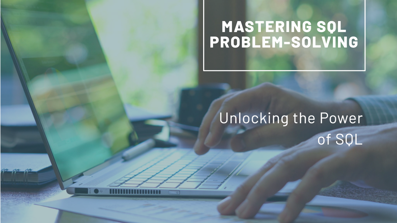 🔍 Mastering SQL Problem-Solving Skills! 💡 🔍 Mastering SQL Problem-Solving Skills! 💡