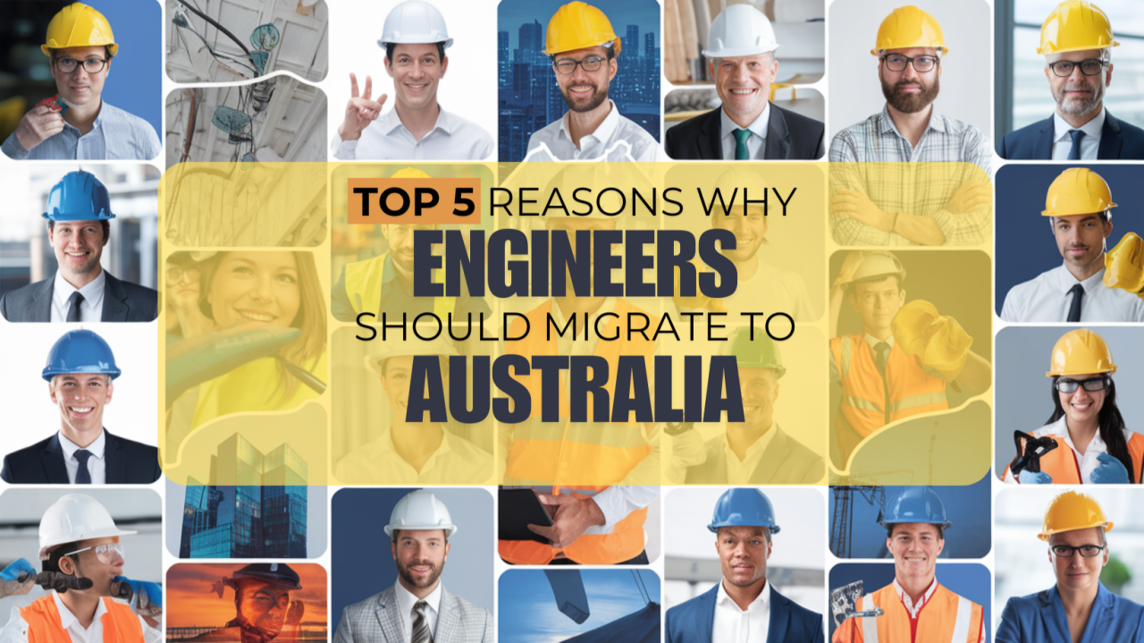 Top 5 Reasons Why Engineers Should Migrate to Australia in 2024 Top 5 Reasons Why Engineers Should Migrate to Australia in 2024