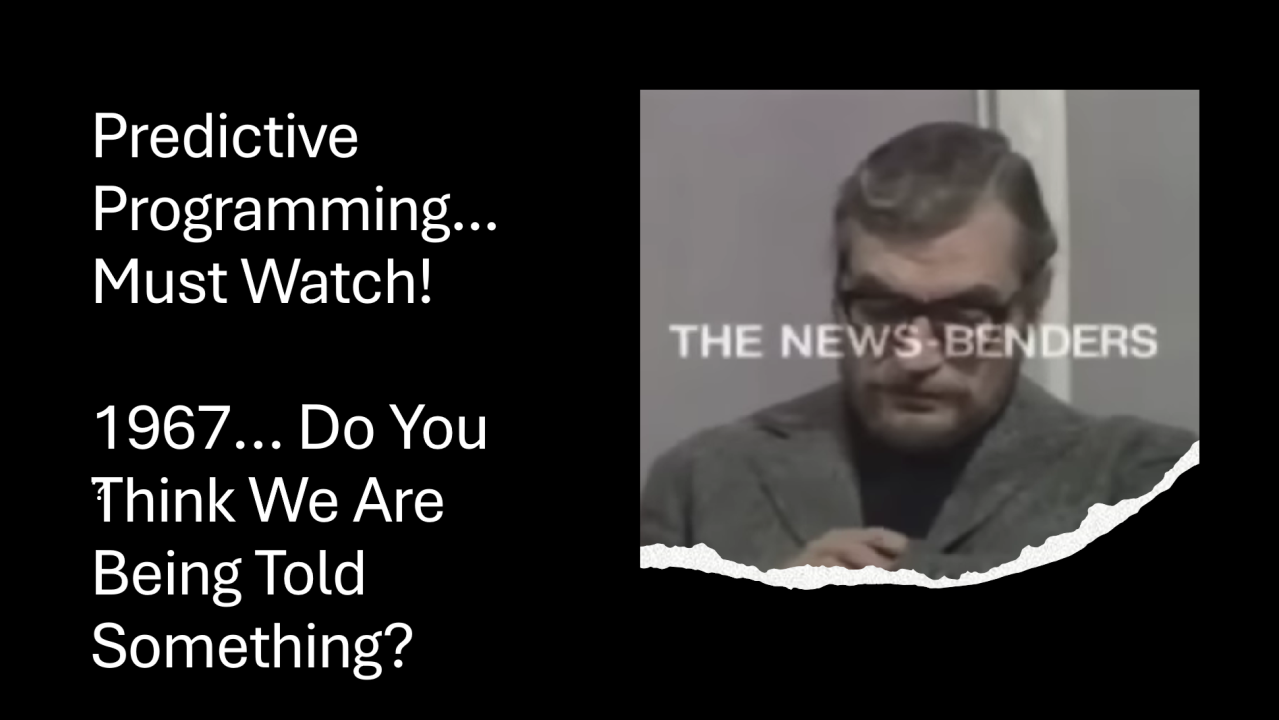 Predictive Programming... Must Watch! Predictive Programming... Must Watch!