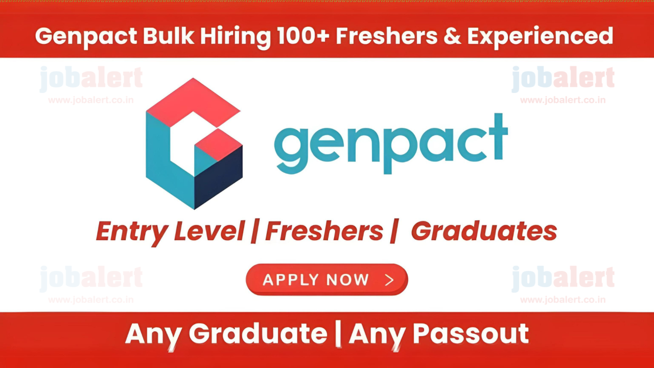 Genpact Hiring 2024: 100+ Freshers and Experienced in Remote and Hybrid ... Genpact Hiring 2024: 100+ Freshers and Experienced in Remote and Hybrid ...