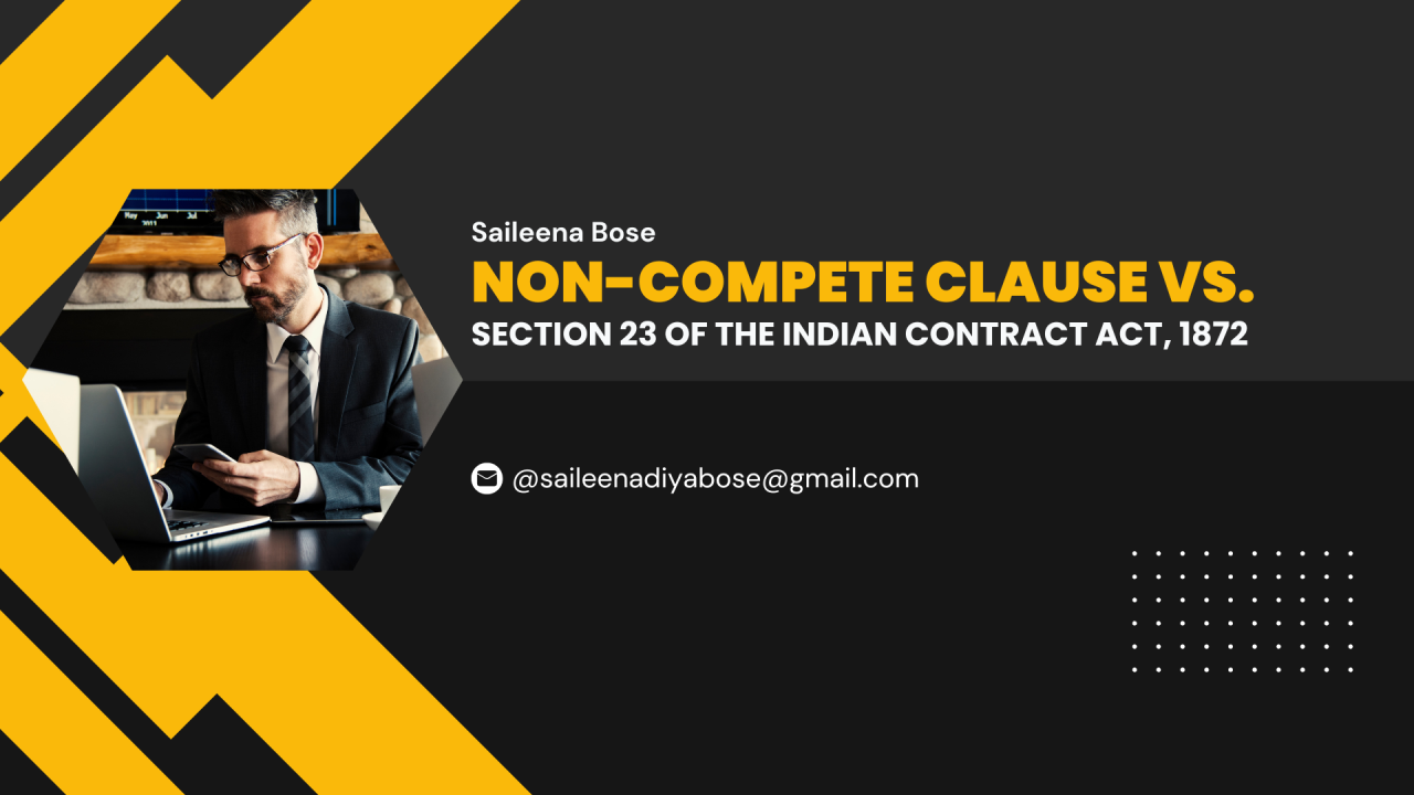 Can Startups in India Enforce Non-Compete Clauses? A Critical Look for ... Can Startups in India Enforce Non-Compete Clauses? A Critical Look for ...
