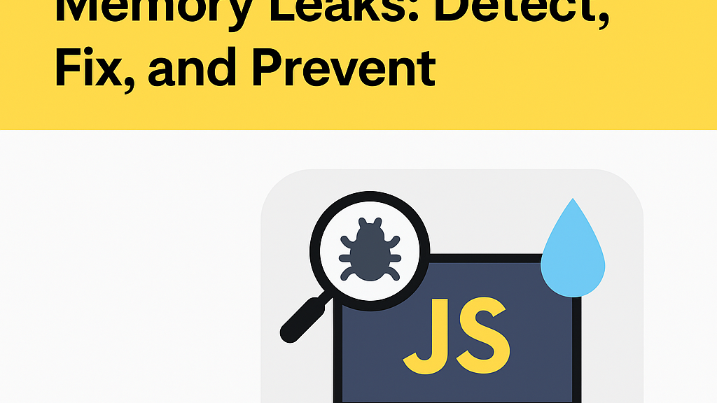 How to Master JavaScript Memory Leaks: Detect, Fix, and Prevent How to Master JavaScript Memory Leaks: Detect, Fix, and Prevent