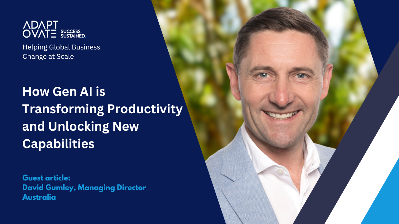 How Gen AI is Transforming Productivity and Unlocking New Capabilities How Gen AI is Transforming Productivity and Unlocking New Capabilities