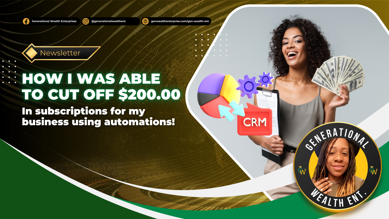 How I Saved $200 a Month in Subscriptions by Automating My Business ... How I Saved $200 a Month in Subscriptions by Automating My Business ...