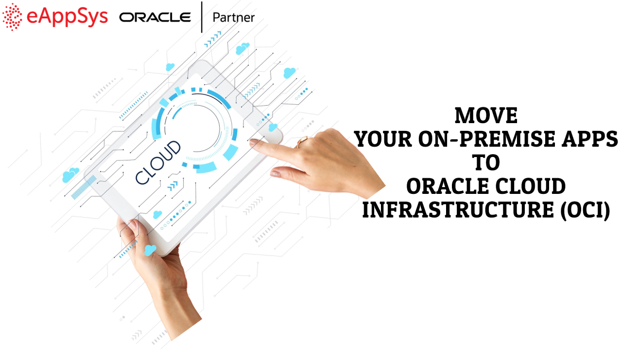 Why migrate On-Premise applications to Oracle Cloud Infrastructure (OCI) Why migrate On-Premise applications to Oracle Cloud Infrastructure (OCI)