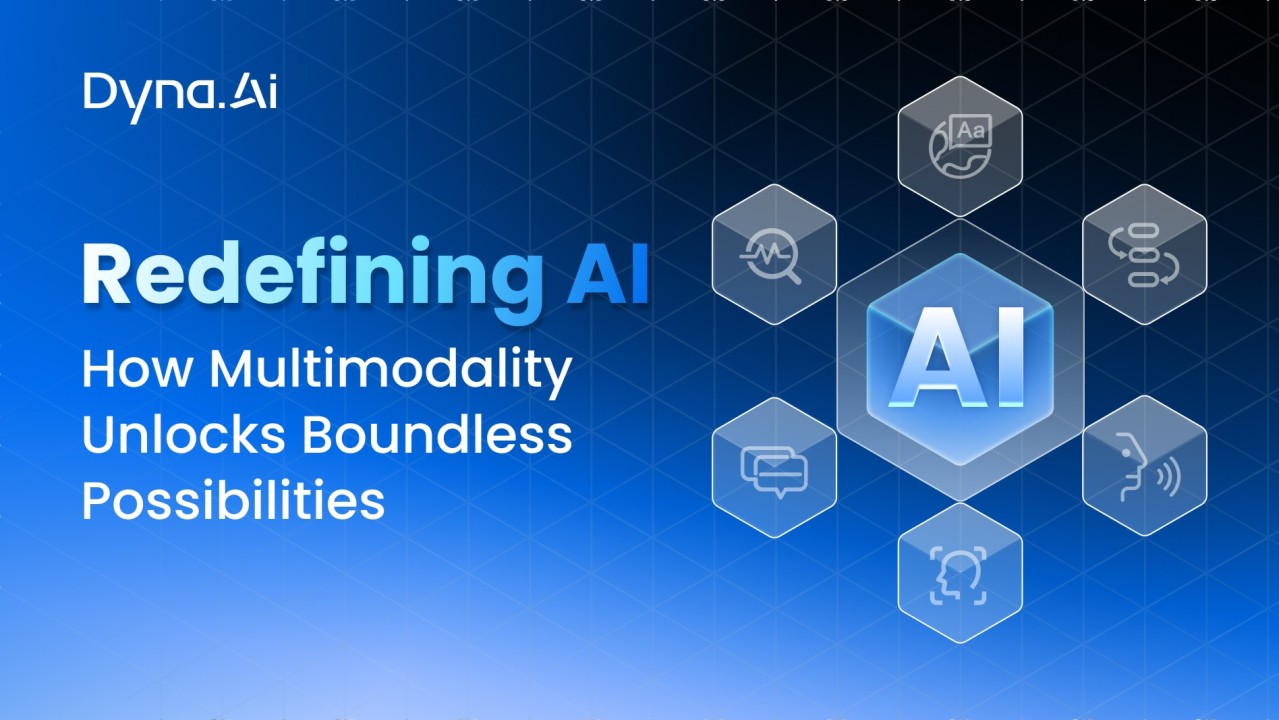Redefining AI: How Multimodality Unlocks Boundless Possibilities Redefining AI: How Multimodality Unlocks Boundless Possibilities