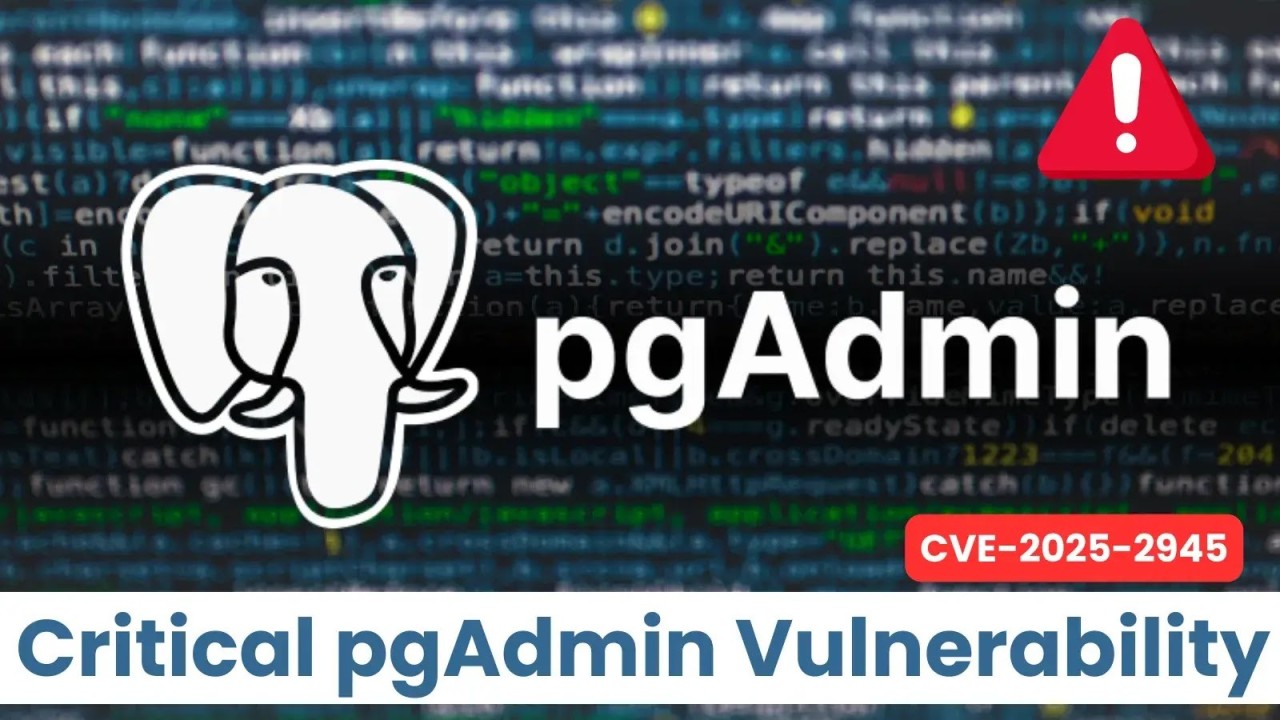 Critical pgAdmin Flaw Allows Remote Code Execution Critical pgAdmin Flaw Allows Remote Code Execution