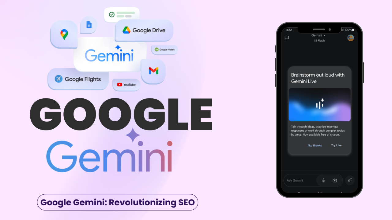 Google Gemini: Revolutionizing SEO with AI-Powered Insights Google Gemini: Revolutionizing SEO with AI-Powered Insights