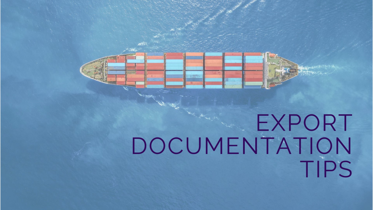 Avoiding common pitfalls in export documentation Avoiding common pitfalls in export documentation
