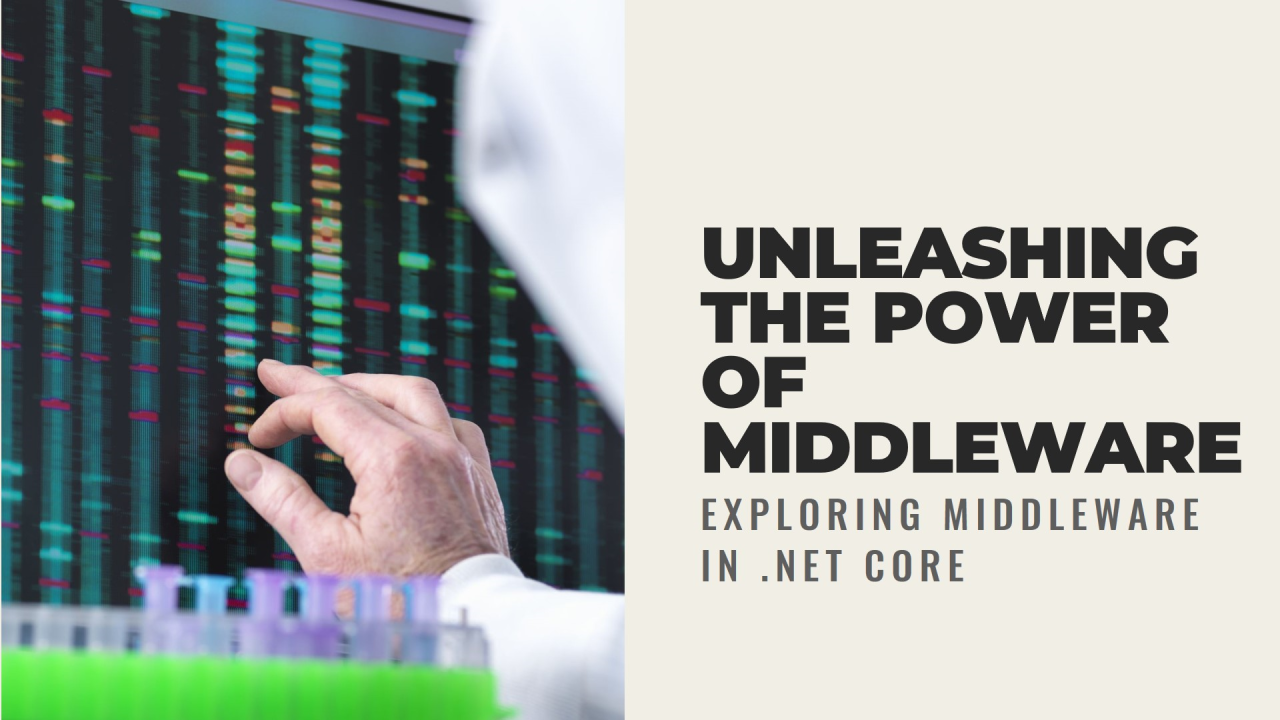 Unlocking the Power of Middleware in .NET Core Unlocking the Power of Middleware in .NET Core