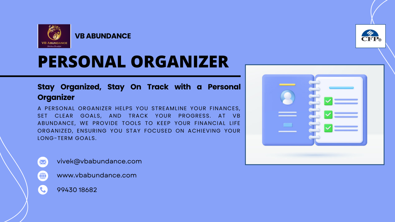 Streamline Your Finances: The Power of a Personal Organizer Streamline Your Finances: The Power of a Personal Organizer