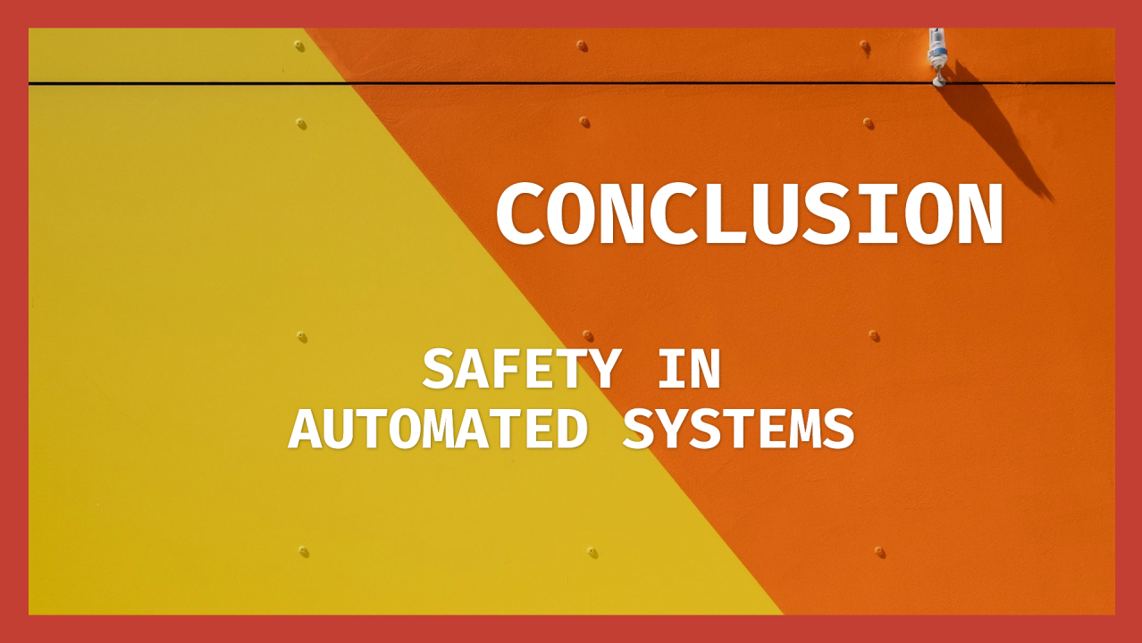 The Importance of Implementing Safety Measures in Automated Systems ... The Importance of Implementing Safety Measures in Automated Systems ...