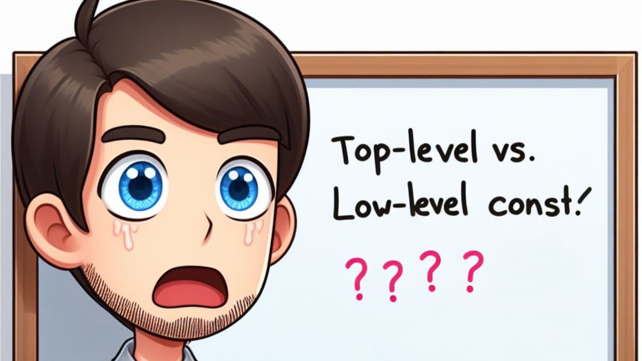 Demystifying Top-Level vs. Low-Level const Demystifying Top-Level vs. Low-Level const