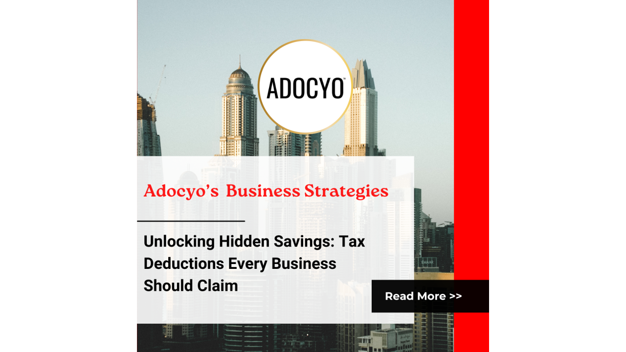 Unlocking Hidden Savings: Tax Deductions Every Business Should Claim Unlocking Hidden Savings: Tax Deductions Every Business Should Claim