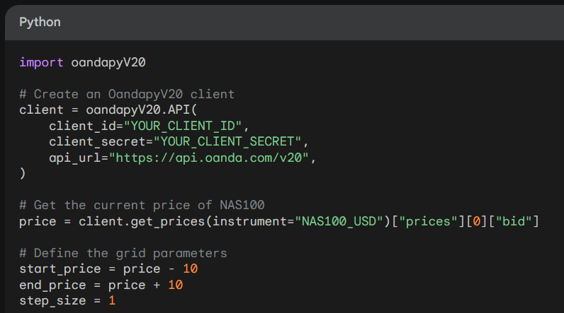 SAMPLE Grid-Bot API ($FIX) SAMPLE Grid-Bot API ($FIX)