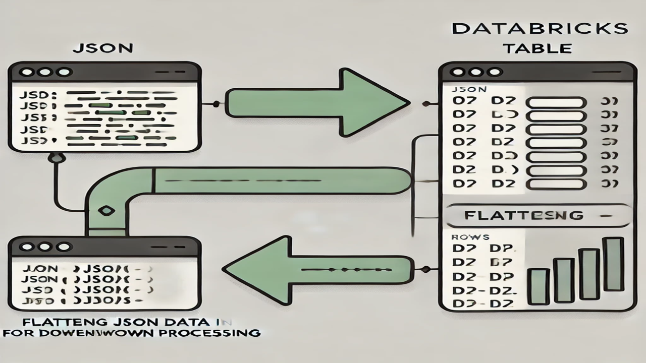 Flattening JSON Data in Databricks for Downstream Processing Flattening JSON Data in Databricks for Downstream Processing