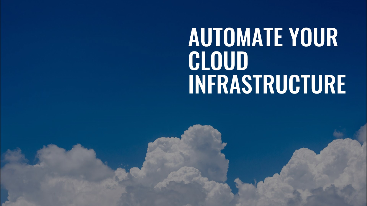 DevOps in the Cloud: Automating Infrastructure and Deployment on AWS ... DevOps in the Cloud: Automating Infrastructure and Deployment on AWS ...