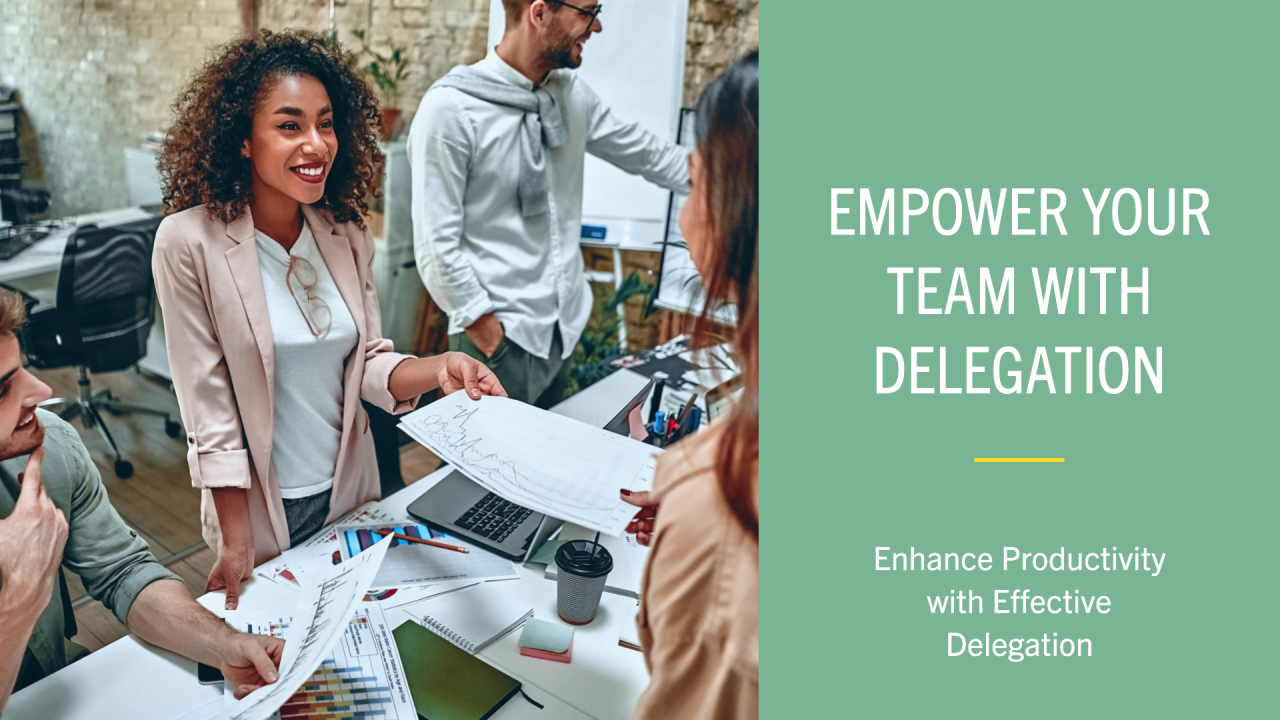 The importance of delegation for empowering teams and enhancing ... The importance of delegation for empowering teams and enhancing ...