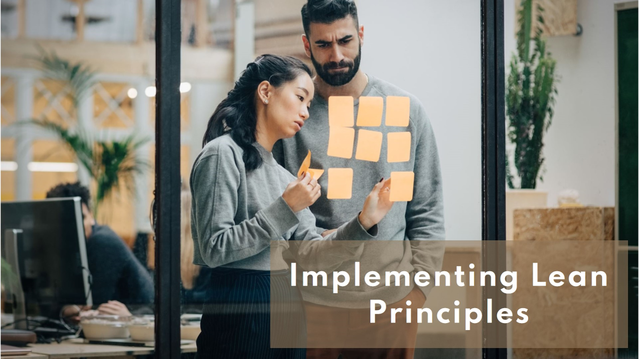 Optimizing Costs in an Organization by Implementing Lean Principles Optimizing Costs in an Organization by Implementing Lean Principles