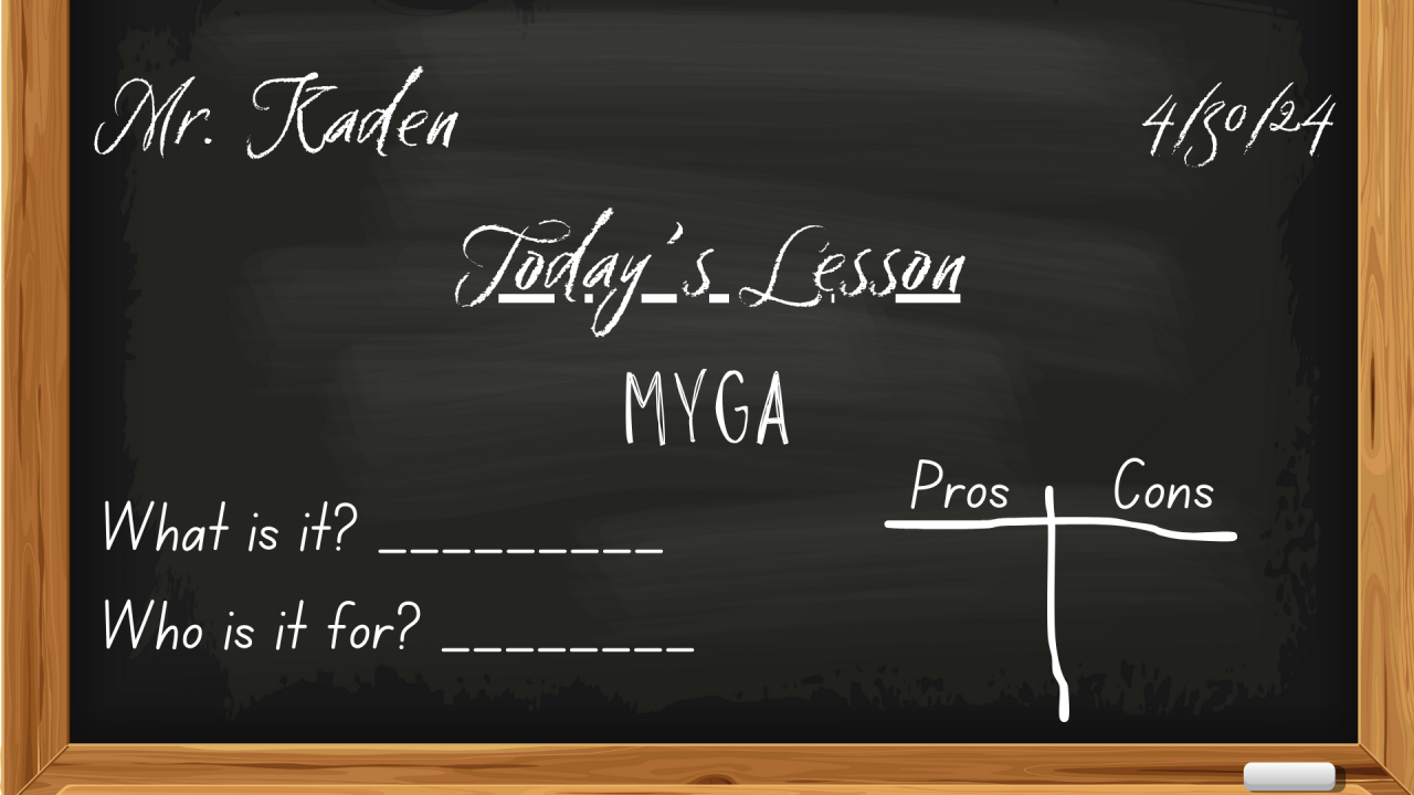 All About MYGAS What are they, who are they for? All About MYGAS What are they, who are they for?