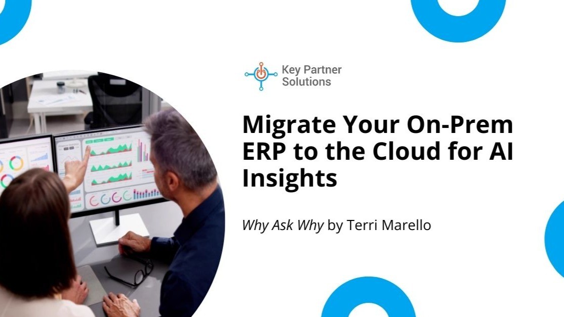 Migrate Your On-Prem ERP to the Cloud for AI Insights Migrate Your On-Prem ERP to the Cloud for AI Insights