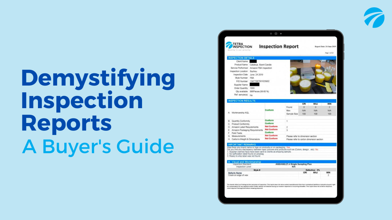 Demystifying Inspection Reports: A Buyer's Guide Demystifying Inspection Reports: A Buyer's Guide