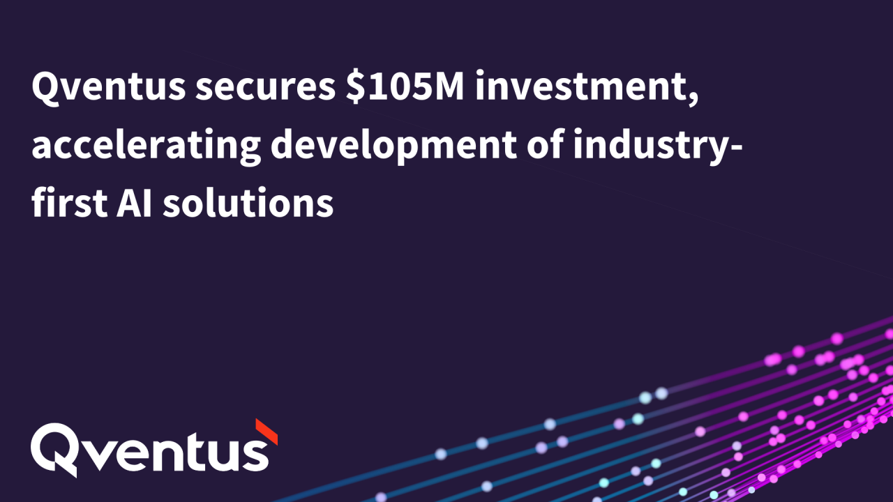 Qventus secures $105M investment, accelerating development of industry ... Qventus secures $105M investment, accelerating development of industry ...
