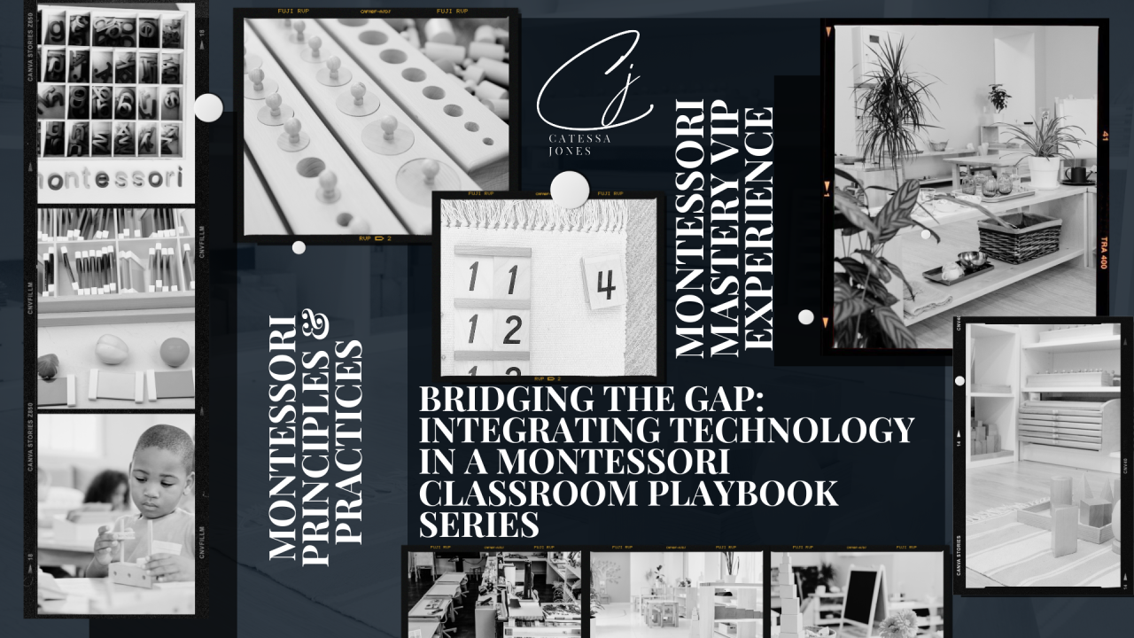 Bridging the Gap: Integrating Technology in a Montessori Classroom ... Bridging the Gap: Integrating Technology in a Montessori Classroom ...