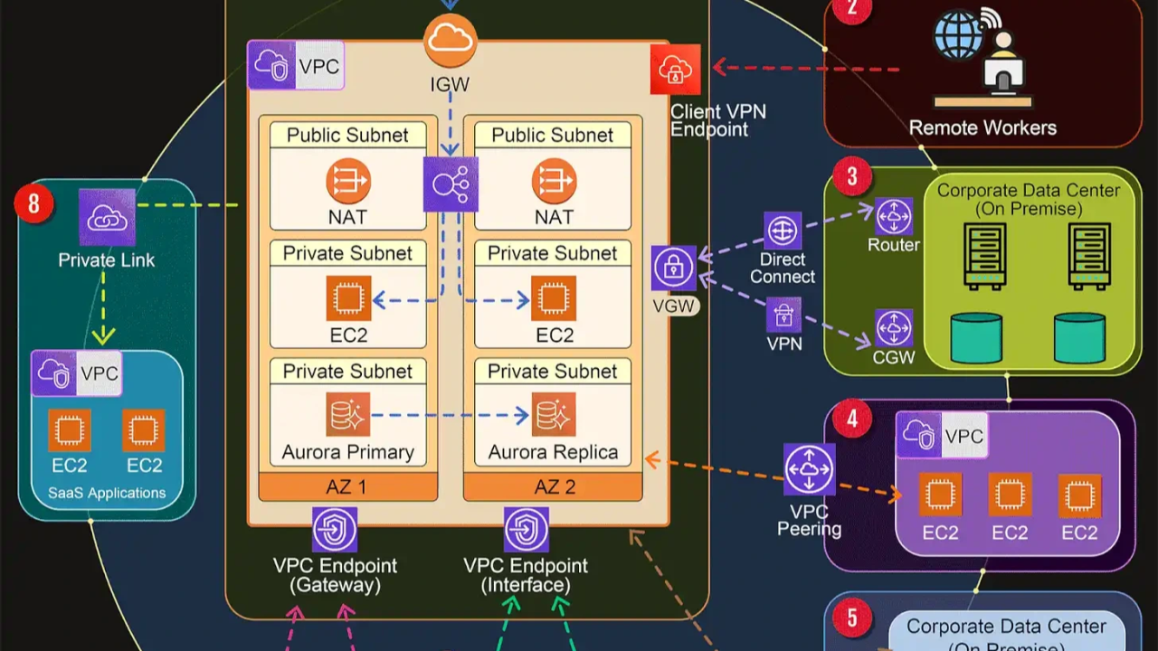 Typical AWS Network Architecture Typical AWS Network Architecture