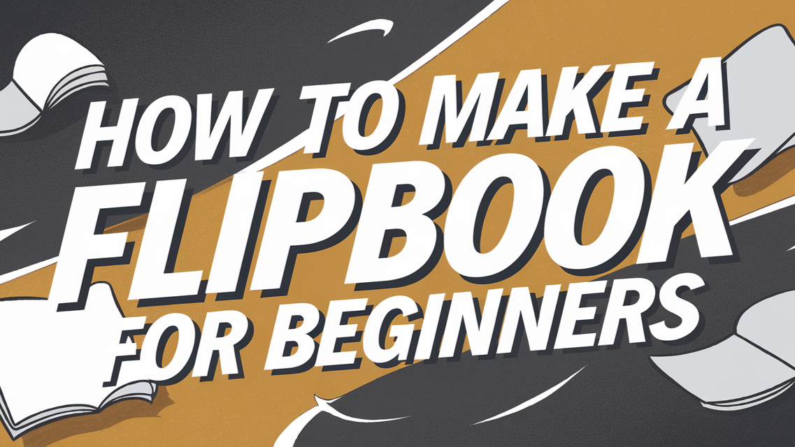 How to Make a FLIPBOOK for Beginners! Easy Steps with FlipBooklets How to Make a FLIPBOOK for Beginners! Easy Steps with FlipBooklets