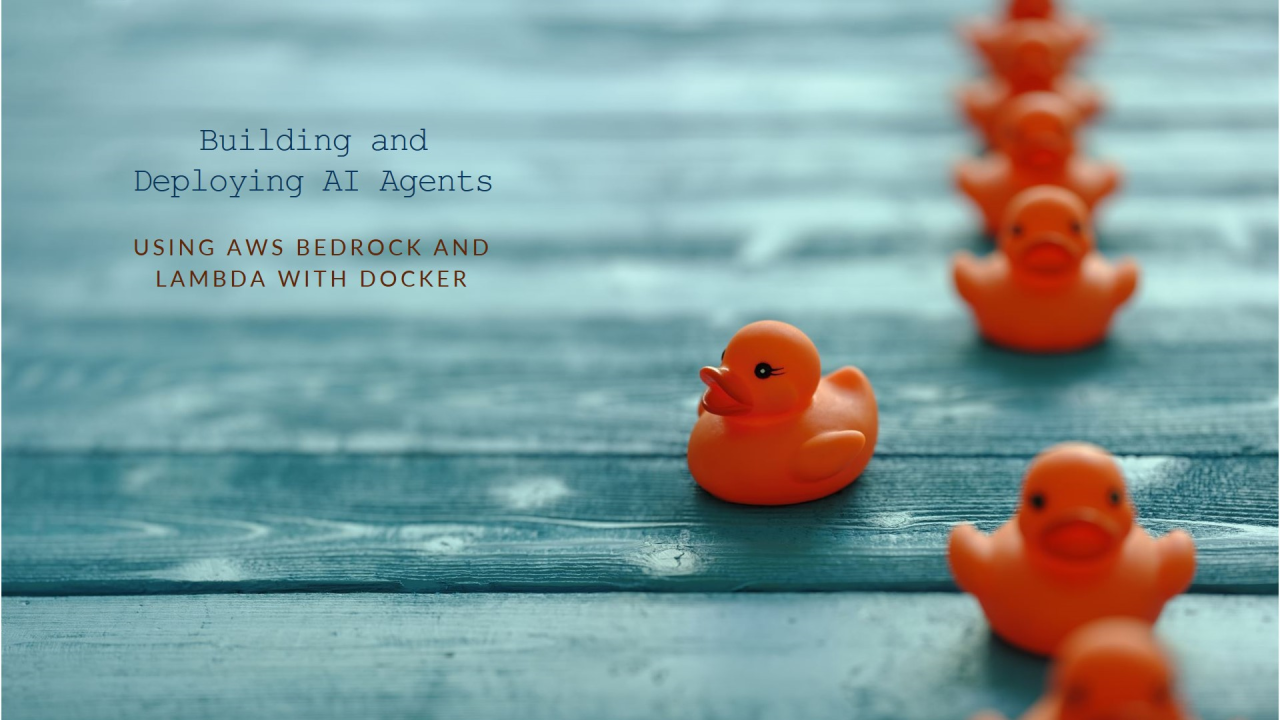 Building and Deploying AWS Bedrock AI Agents Chat Service Using Lambda ... Building and Deploying AWS Bedrock AI Agents Chat Service Using Lambda ...