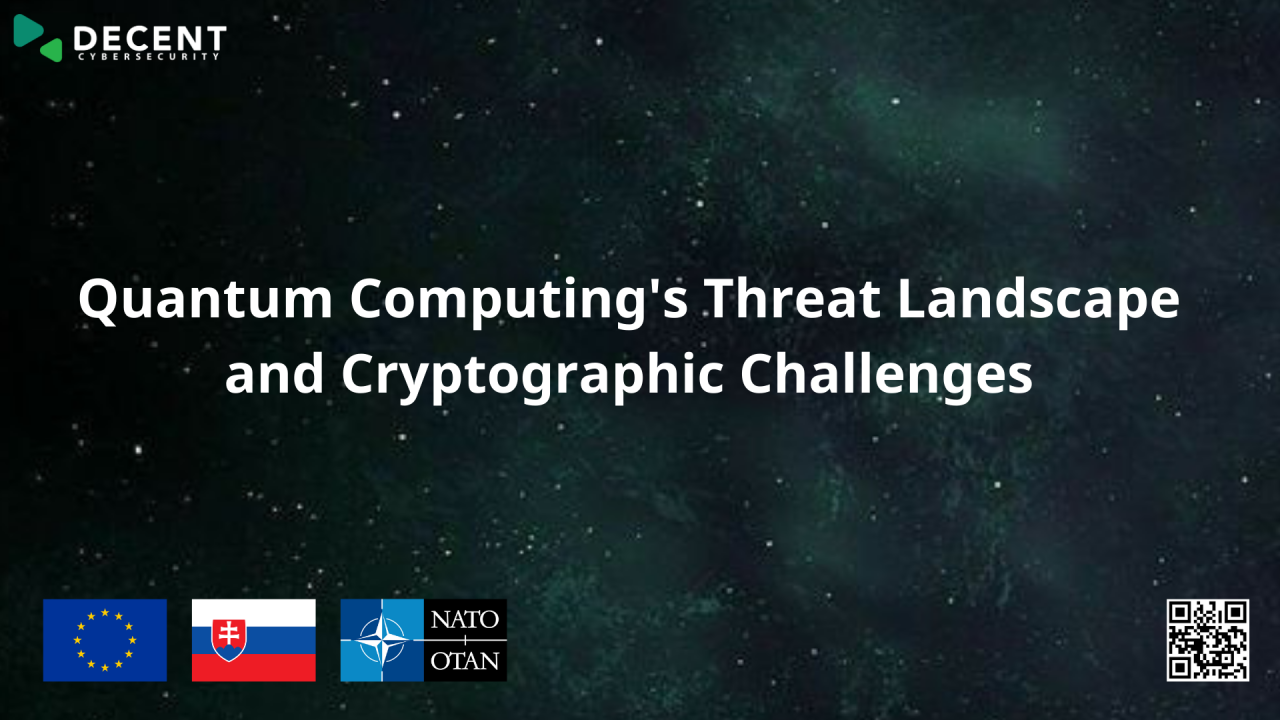 Quantum Computing's Threat Landscape and Cryptographic Challenges Quantum Computing's Threat Landscape and Cryptographic Challenges