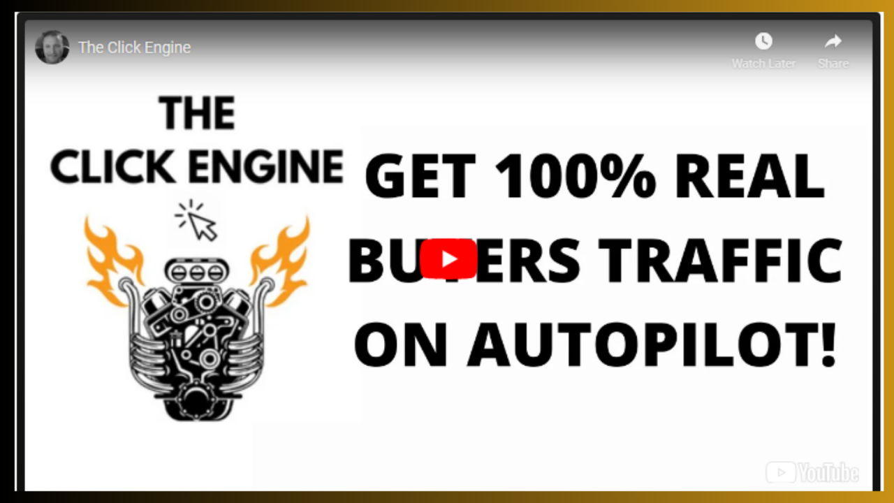 The Click Engine - Get 100% REAL Buyer Traffic Review 2024 The Click Engine - Get 100% REAL Buyer Traffic Review 2024