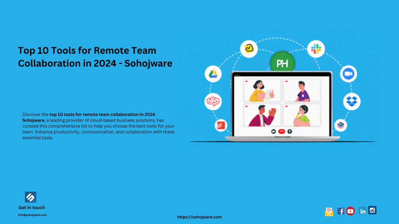 Top 10 Tools for Remote Team Collaboration in 2024 - Sohojware Top 10 Tools for Remote Team Collaboration in 2024 - Sohojware