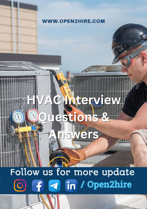 HVAC Interview Questions & Answers HVAC Interview Questions & Answers