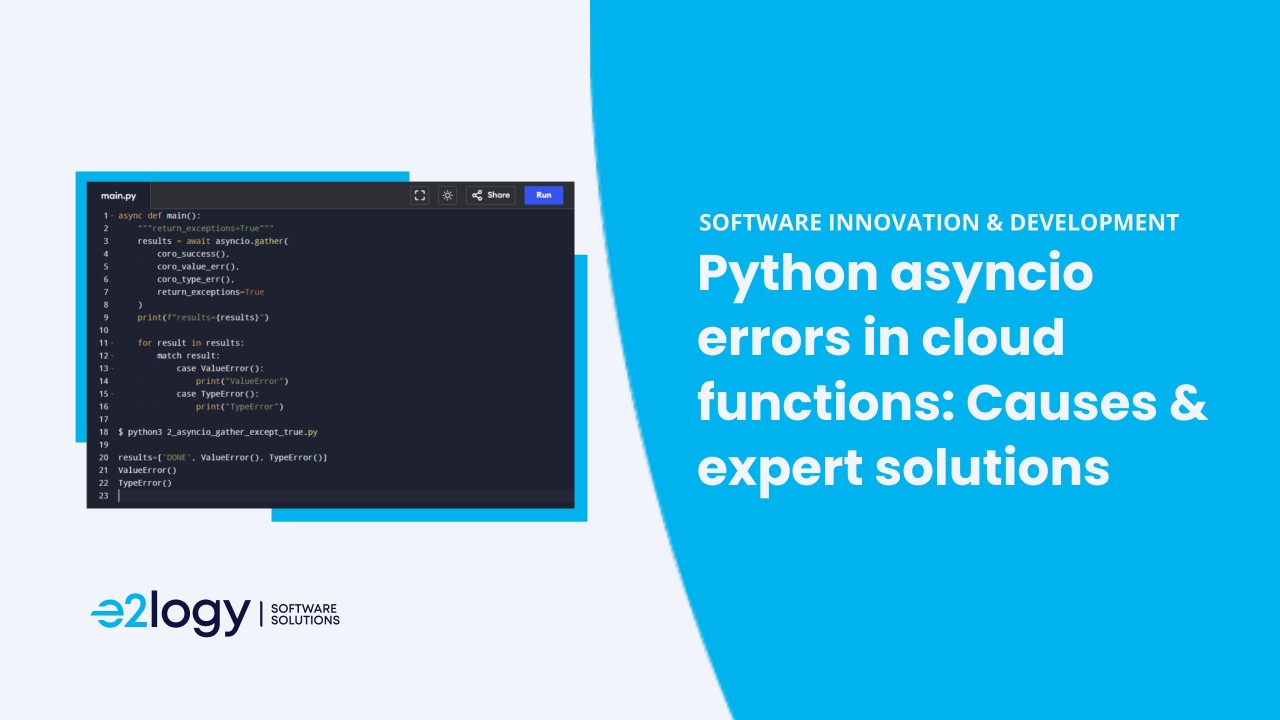 Python Asyncio Errors in Cloud Functions: Causes & Expert Solutions Python Asyncio Errors in Cloud Functions: Causes & Expert Solutions