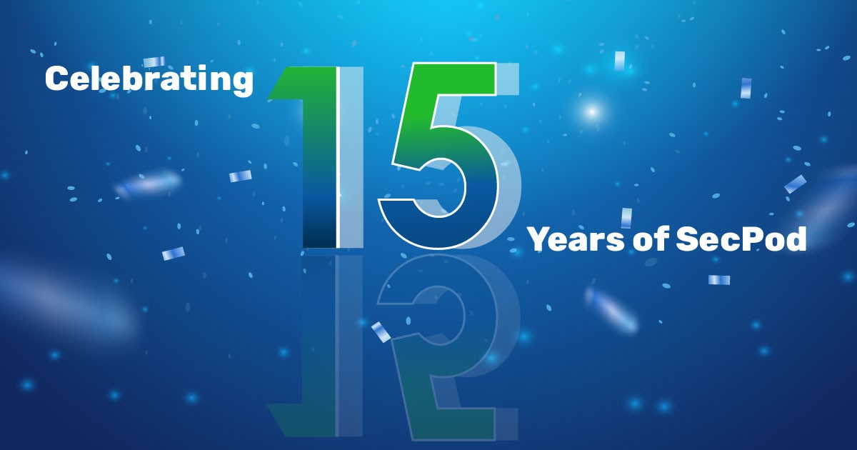 The Journey of Vision: Breaking Barriers, Defying Odds; SecPod’s 15 Years The Journey of Vision: Breaking Barriers, Defying Odds; SecPod’s 15 Years