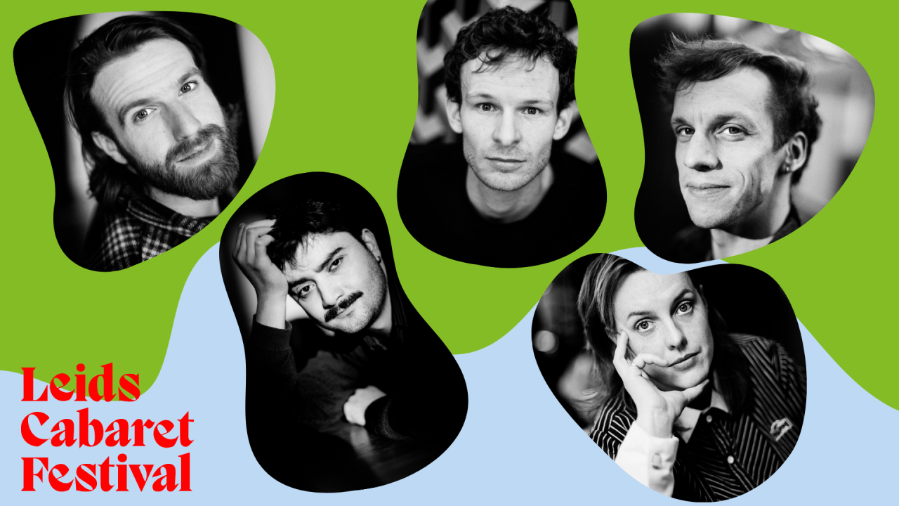 Vijf cabaretiers in halve finale Leids Cabaret Festival 2025 Vijf cabaretiers in halve finale Leids Cabaret Festival 2025
