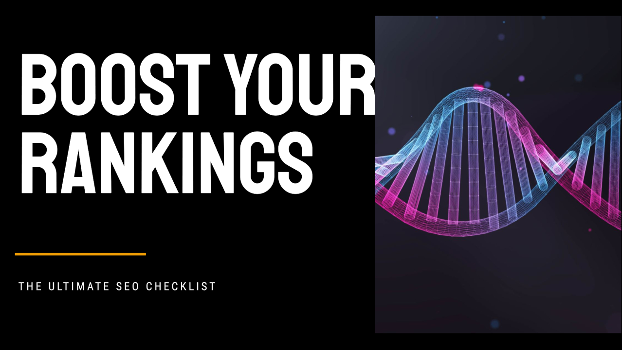The Ultimate SEO Checklist to Boost Your Rankings The Ultimate SEO Checklist to Boost Your Rankings