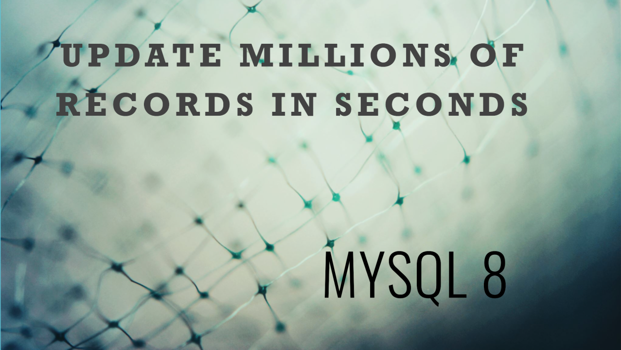 🚀 Efficiently Updating Millions of Duplicate Records in Seconds! 🚀 🚀 Efficiently Updating Millions of Duplicate Records in Seconds! 🚀