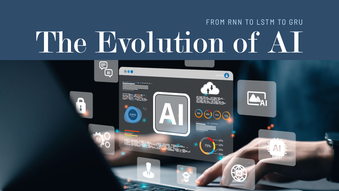 RNNs to GRUs: Unpacking the Evolutionary Saga of Neural Networks RNNs to GRUs: Unpacking the Evolutionary Saga of Neural Networks
