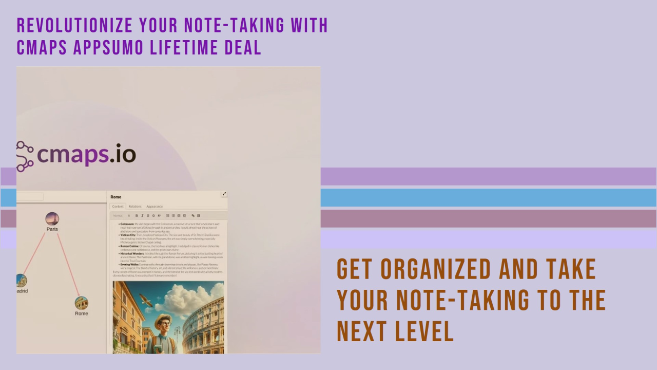 Cmaps AppSumo Lifetime Deal: Revolutionize Your Note-Taking Cmaps AppSumo Lifetime Deal: Revolutionize Your Note-Taking