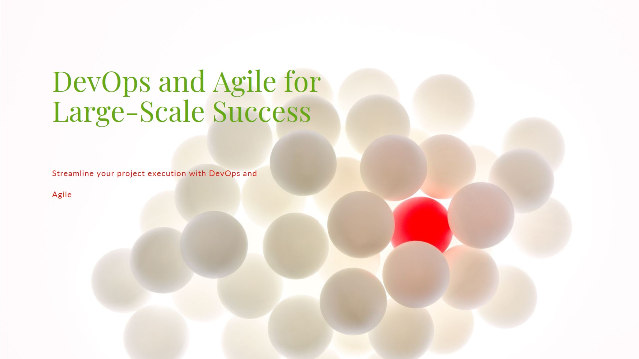 Leveraging DevOps and Agile Methodologies for Successful Execution of ... Leveraging DevOps and Agile Methodologies for Successful Execution of ...