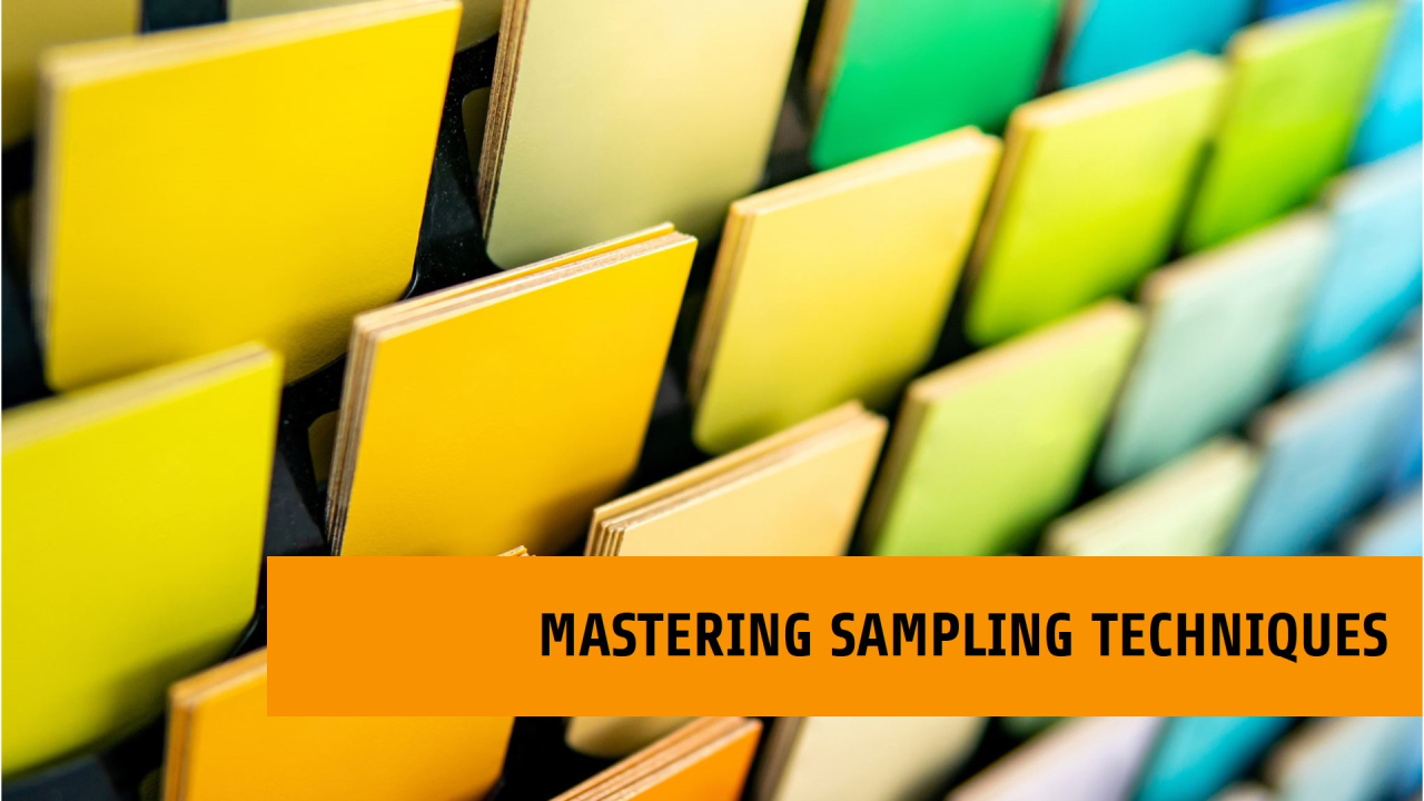 Mastering Sampling Techniques: Random, Systematic, and Stratified Sampling Mastering Sampling Techniques: Random, Systematic, and Stratified Sampling
