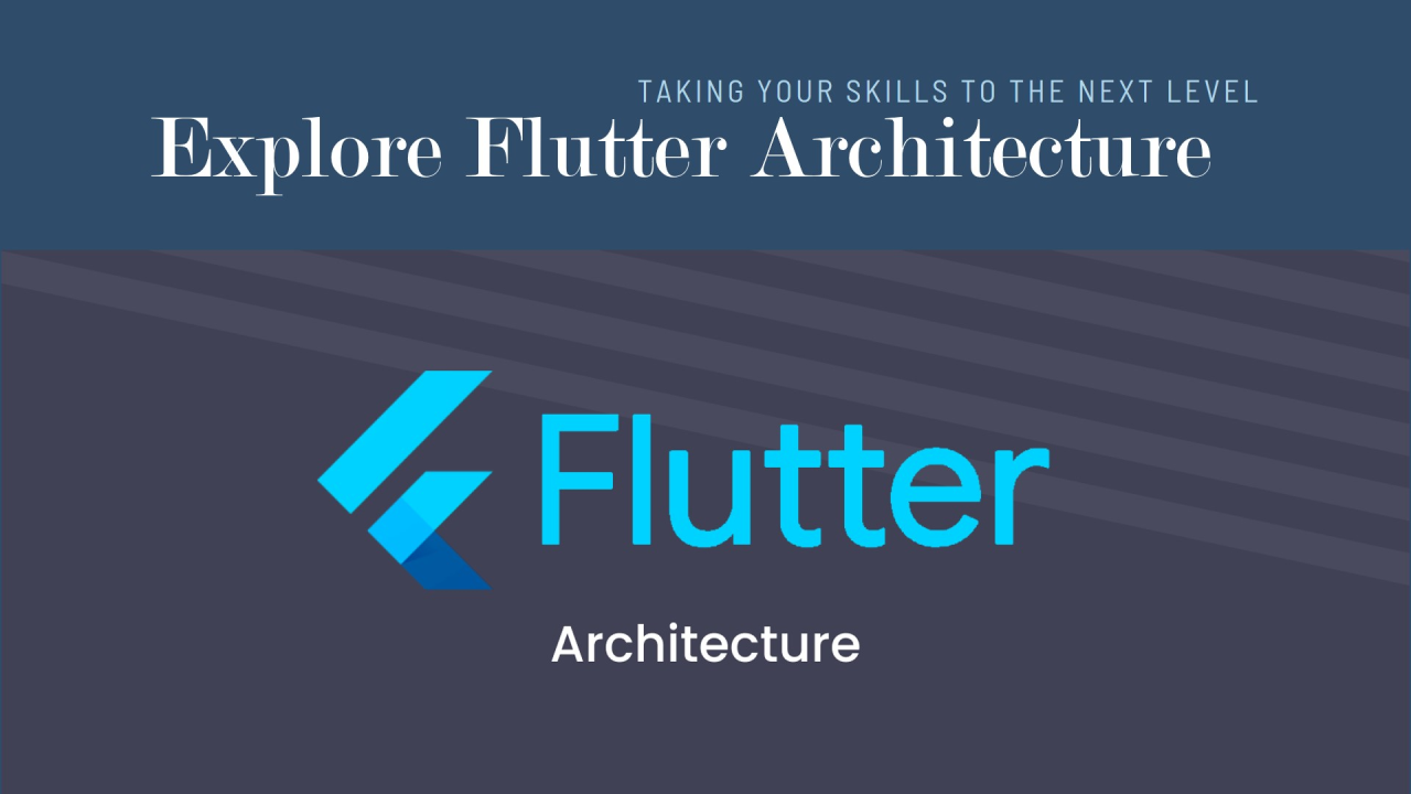 Flutter Architecture: Beyond the Basics (Part 3) Flutter Architecture: Beyond the Basics (Part 3)