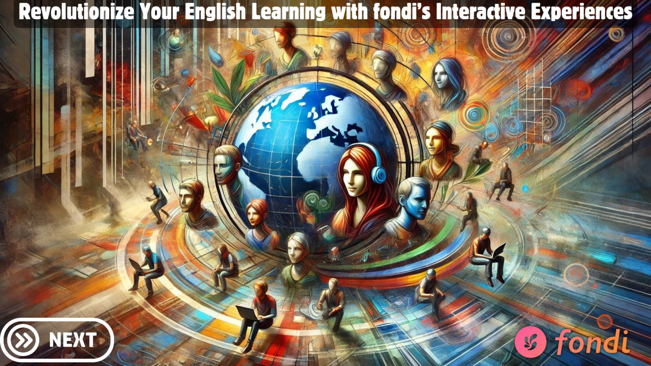 Revolutionize Your English Learning with fondiโs Interactive Experiences Revolutionize Your English Learning with fondiโs Interactive Experiences