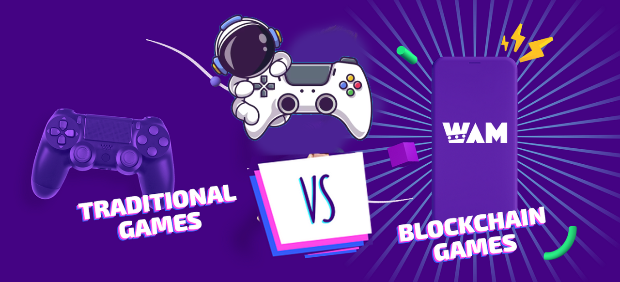 🎮🔗 Exploring Distinctions: Traditional Games vs. Blockchain Games 🔗🎮 🎮🔗 Exploring Distinctions: Traditional Games vs. Blockchain Games 🔗🎮