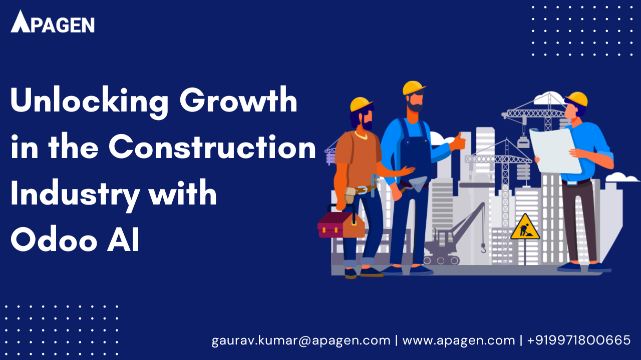 Unlocking Growth in the Construction Industry with Odoo AI Unlocking Growth in the Construction Industry with Odoo AI