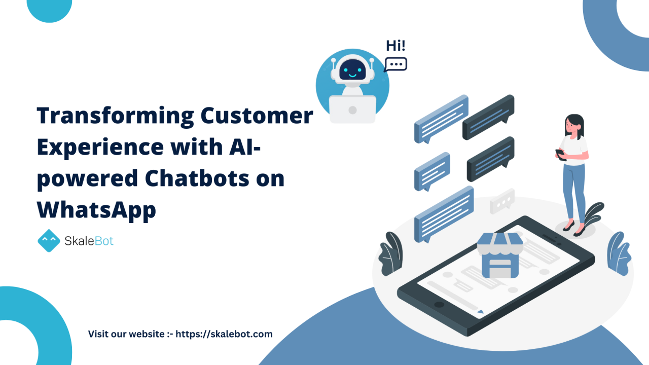 Transforming Customer Experience with WhatsApp Chatbots Transforming Customer Experience with WhatsApp Chatbots